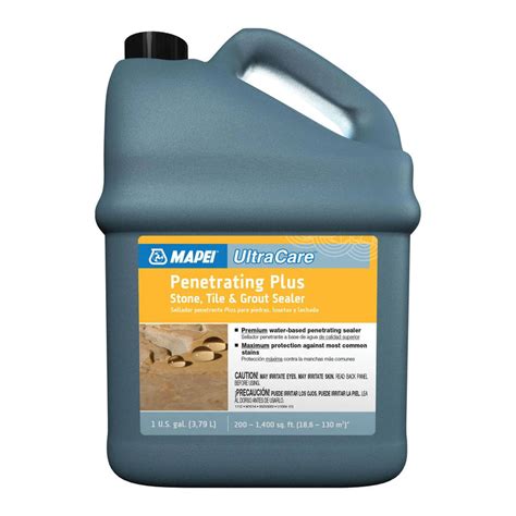 Mapei Ultracare Penetrating Plus Stone Tile And Grout Sealer 378 L