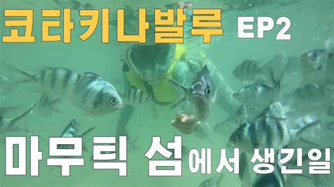 코타키나발루 Vlog 2 아이와함께ㅣ말레이시아ㅣ코타키나발루 ㅣ마무틱섬 Youtube