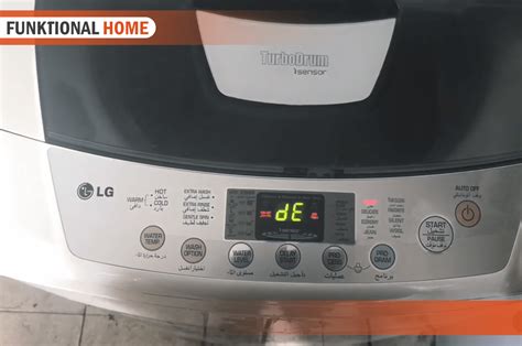 Lg Washer De Code Causes And 5 Easy Ways To Fix It