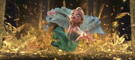 Elsa Falling Garden Sculpture Outdoor Decor Holiday Decor