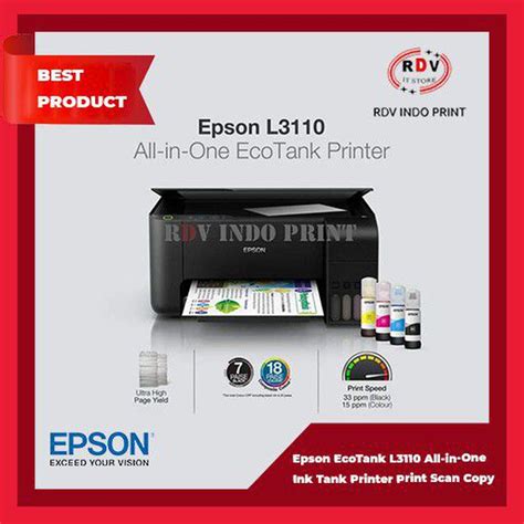 Printer Epson L3110 All In One