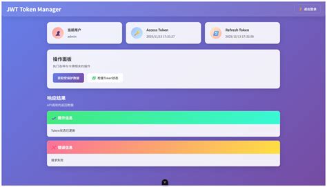 Token无感刷新全流程 技术栈