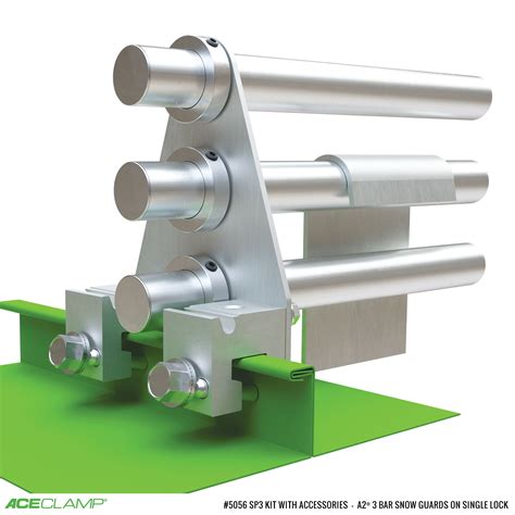 3 Bar Snow Guards For Single Lock Standing Seam Metal