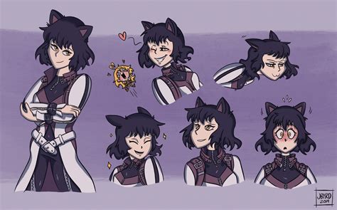 Rwby Blake Fan Art