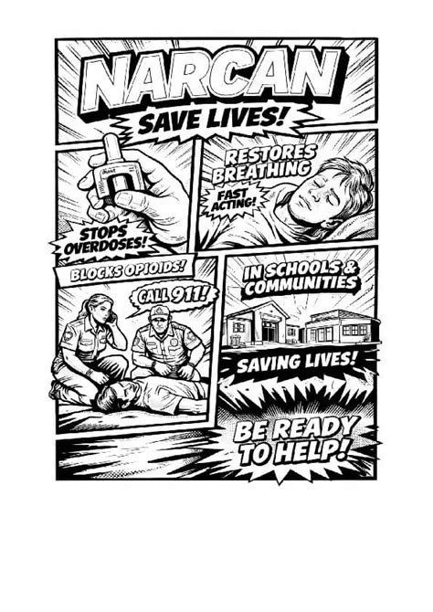 Overdose Prevention And Narcan Education Packet Health And Drug Awareness