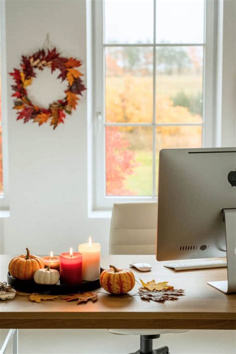 21 Cute And Festive Fall Desk Decor For Your Home Office Twins Mommy