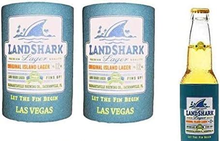 Landshark Beer Bottle Holder Cooler Kaddy Huggie Coolie Las