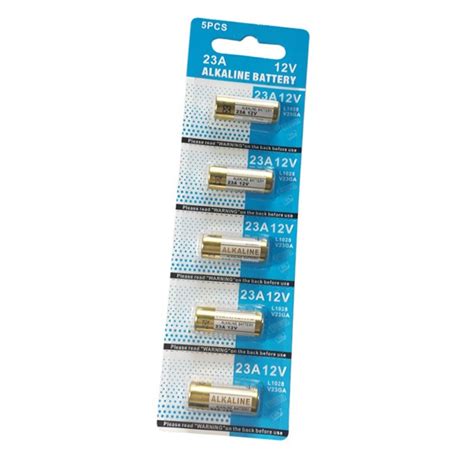 5x 12V Alkaline L1028F Battery