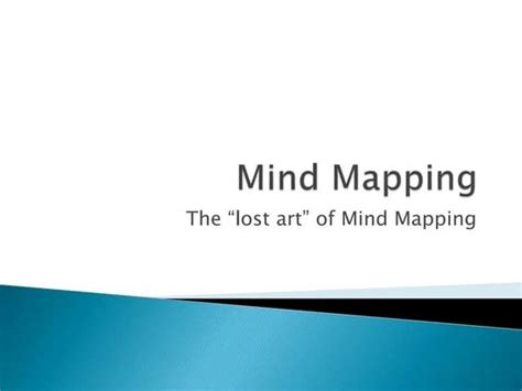 Ex2 Mind Mapping Ppt
