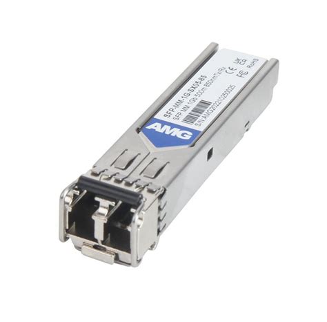 Amg Industrial Sfp Multimode 1gb 2 Fibers 500m Lc Connectors 850nm