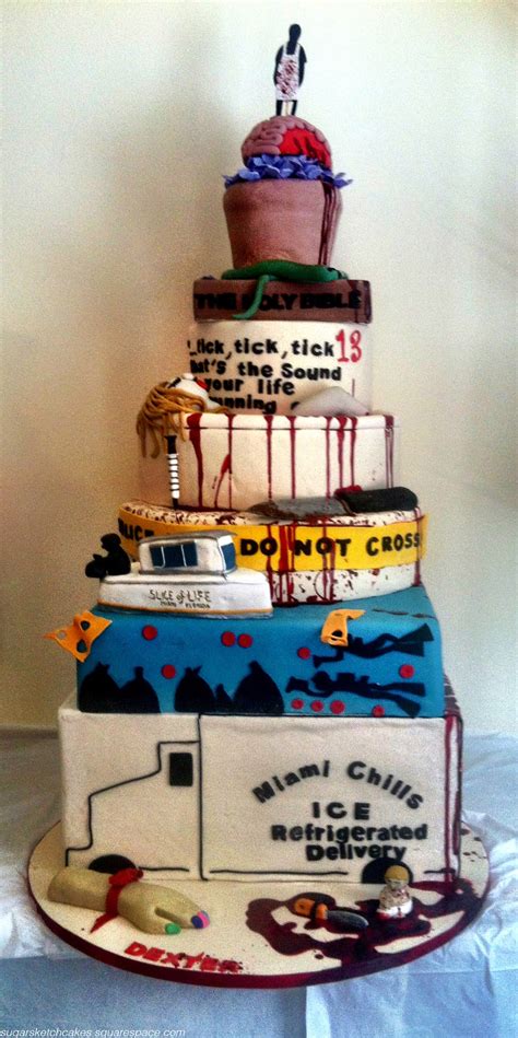 Our 8 Tiered Dexter Cake Imgur