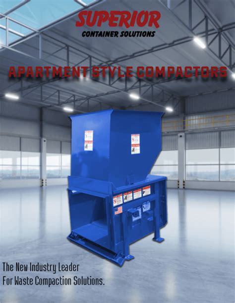 Apartment Style Compactor Superior Container Solutions