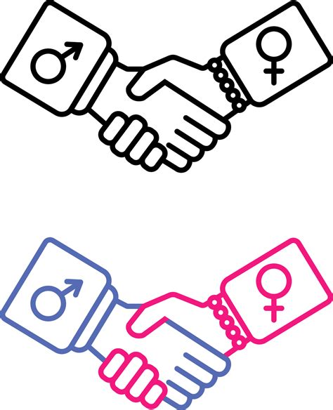 Woman And Man Shake Hands Make A Partnership Agreement And Thank Each