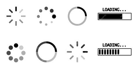 Premium Vector Modern Loading Vector Icons Great Design For Any