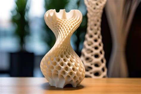 Premium Ai Image D Printed Objects Showing Flexibility And Durability