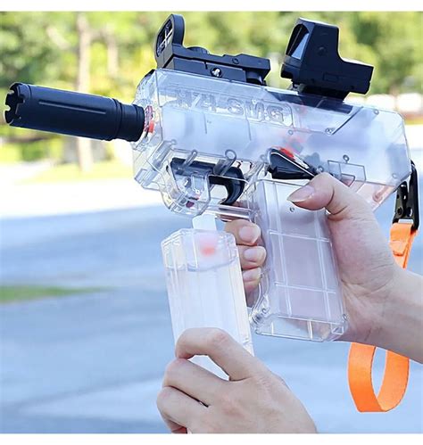 흠뻑쇼 워터밤 Smg 고압 전자 자동 버스트 권총 워터건 강력한 탄창 충전식 전기 물총 너프건 샷건 물놀이 티몬