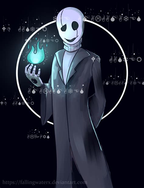 W D Gaster By Fallingwaterx W D Gaster Undertale персонажи Undertale Fallingwaterx