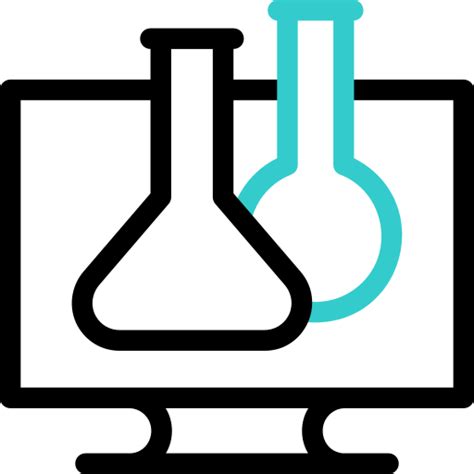 Virtual Lab Basic Accent Outline Icon