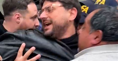 Detuvieron A Juan Grabois Tras Ocupar El Instituto Juan Domingo Perón Junto A Un Grupo De