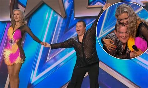 Britains Got Talent Fans Moved To Tears By Ballroom Dancer Nathan Daily Mail Online