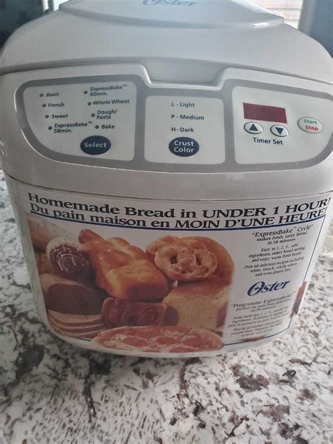 Find More Oster Bread Maker For Sale At Up To 90 Off