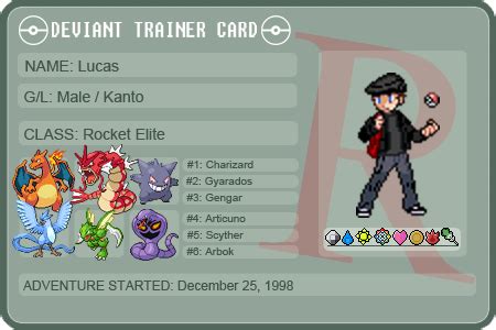 Pokemon Trainer Card By Zeltor On Deviantart