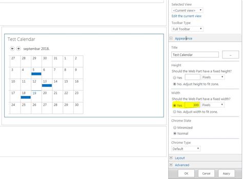 Sharepoint Tricks Adapt Sharepoint Calendar Size Using Css