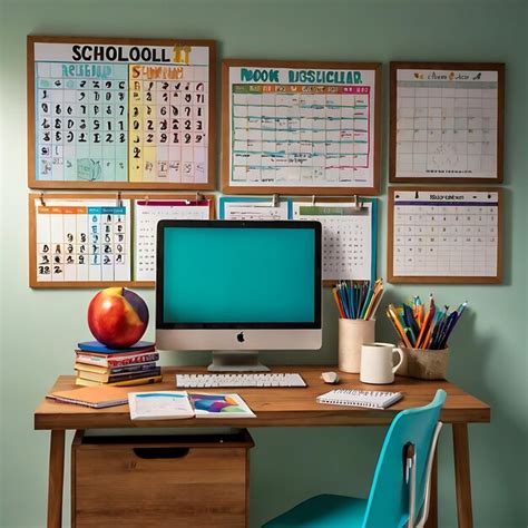 Digital Classrooms Embracing A Virtual School Year Premium Ai Generated Image