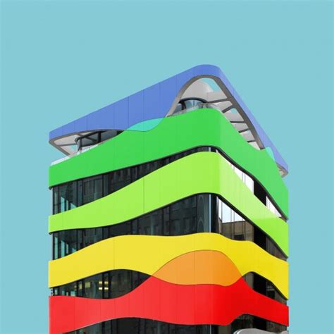 Paul Eis Gives Colourful Makeover To German City Architecture