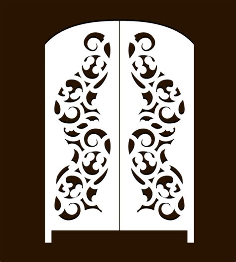 Design Pattern Screen Panel 3d Model Vector Files