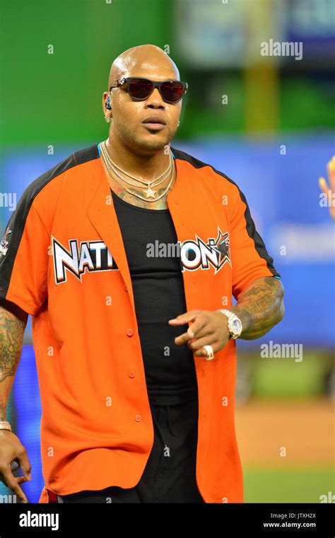 The All Star And Legends Celebrity Softball Game At Marlins Park In
