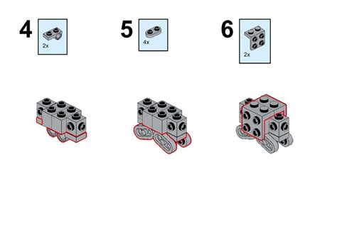 Instructions To Build A Mini Lego At At Bricknerd All Things Lego