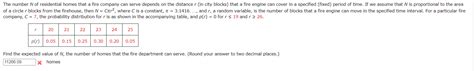 Company C The Probability Distribution For R Is Chegg