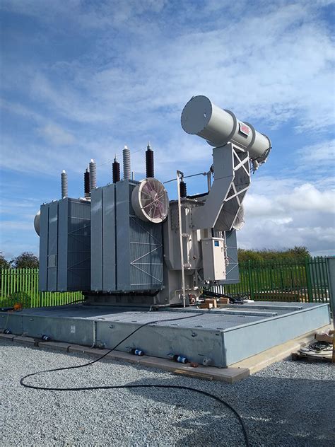 Modular Containment Bunds With Fire Suppression System