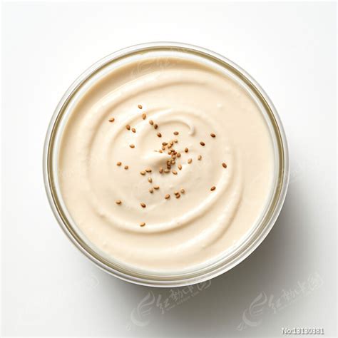 鲜美乳白色芝麻酱ai图片下载红动中国