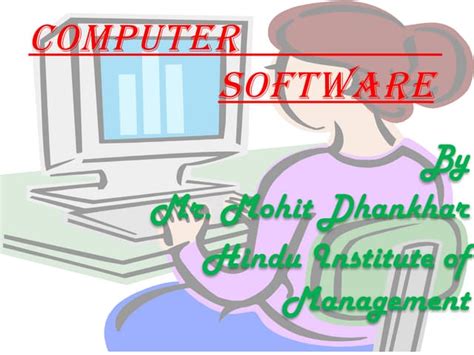 Computer Software And Its Type Category Types Ppt