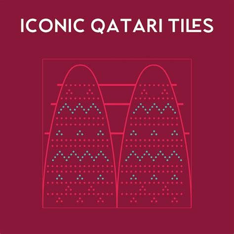 Vibrant And Geometric Qatari Tile Pattern Jiffy Designs