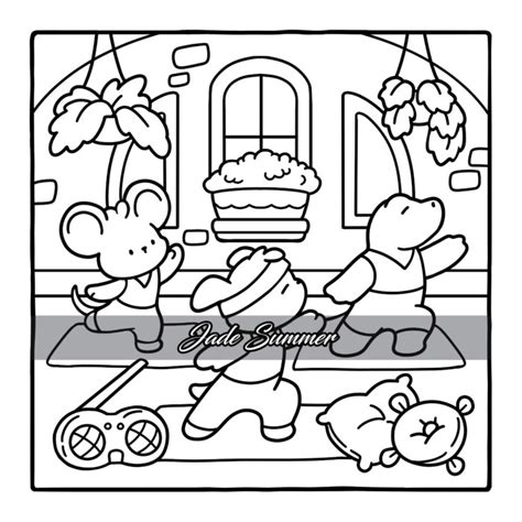 Comfy And Cozy Coloring Book 2nd Edition Jade Summer
