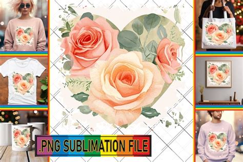 Playful Heart Pattern Sublimation Collection