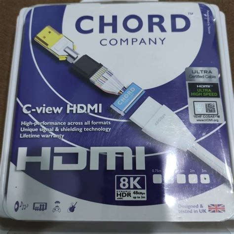 Promo Chord C View Cview Hdmi 48gbps 4k 8k Ultra High Speed 3m Diskon