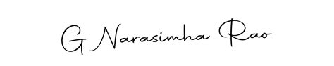 87 G Narasimha Rao Name Signature Style Ideas Unique Electronic