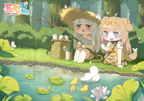 Butter And Komi Trickcal Drawn By Hape Danbooru