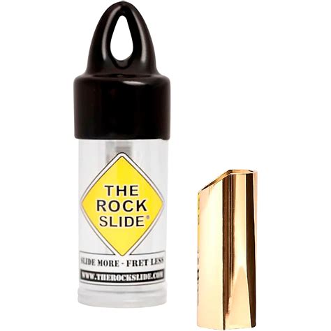 The Rock Slide Brass Rock Slide Guitar Slides Medium Brass Guitar Center
