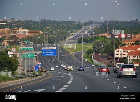 Sandton Rivonia Road Sortie Sur Lautoroute N1 Johannesburg La