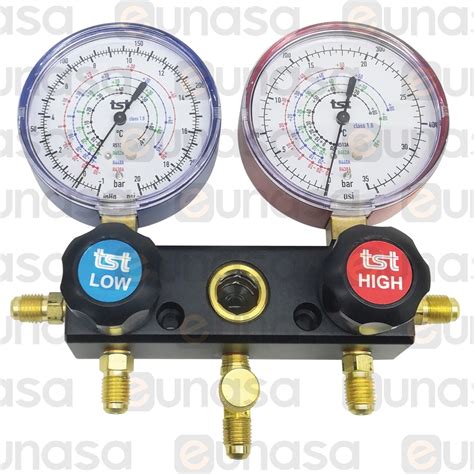 123143 2 Way Analog Manometer R438ar449ar452a Manometer