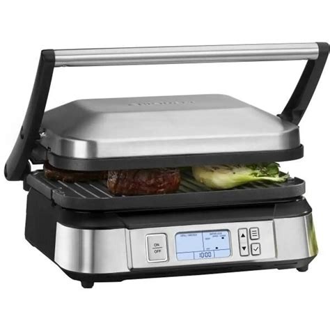Cuisinart Gr 6s Contact Griddler With Smoke Less Allsurplus Phoenix
