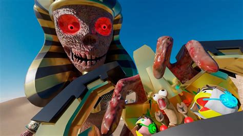 Pacman And Friends Vs Giant Pharaoh Mummy Epic Showdown Part 3 Final