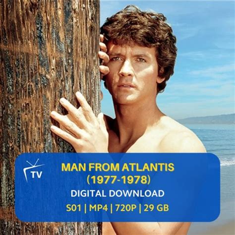 Man From Atlantis 1977 Patrick Duffy Digital Download 70s Sci Fi
