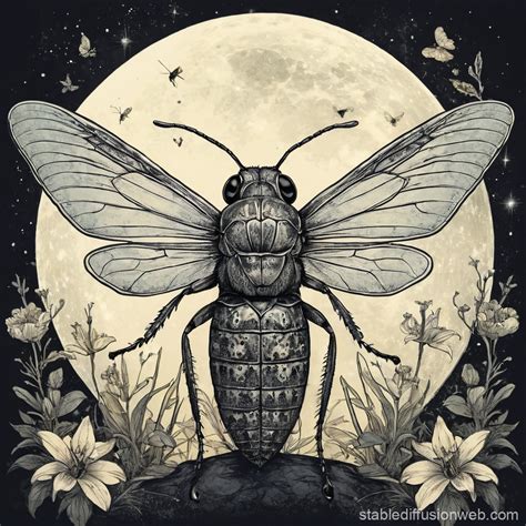 Retro Poster For The Grasshopper And The Ants Stable Diffusion Online