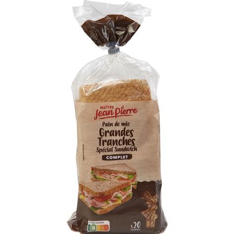 Test Maître Jean Pierre Lidl Pain De De Mie Grandes Tranches Spécial